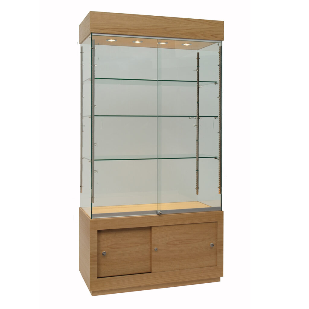 Retail Display and Storage Cabinet | Glass Display Cabinet